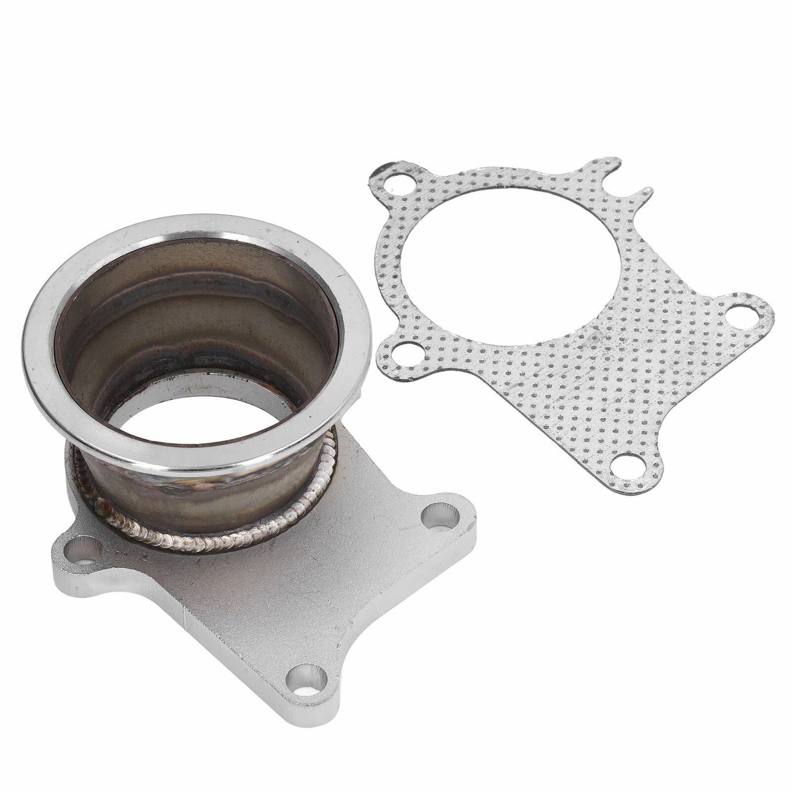 Турбонаддув 5 болтов с фланцем V Band 3 дюйма из нержавеющей стали для T3 T4, износостойкий, ржавчиноустойчивый