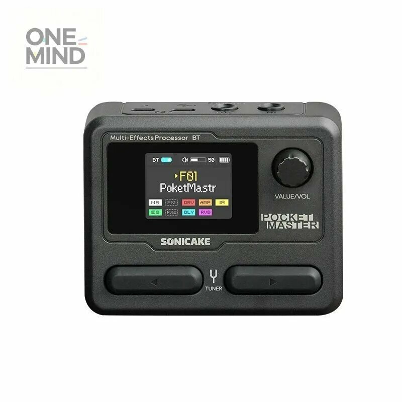 Гитарный усилитель sonicake qme-10bk pocket master; с ir моделированием кабинета и выходом на наушники; портативный усилитель для гитары и баса; для дома, репетиций и улицы