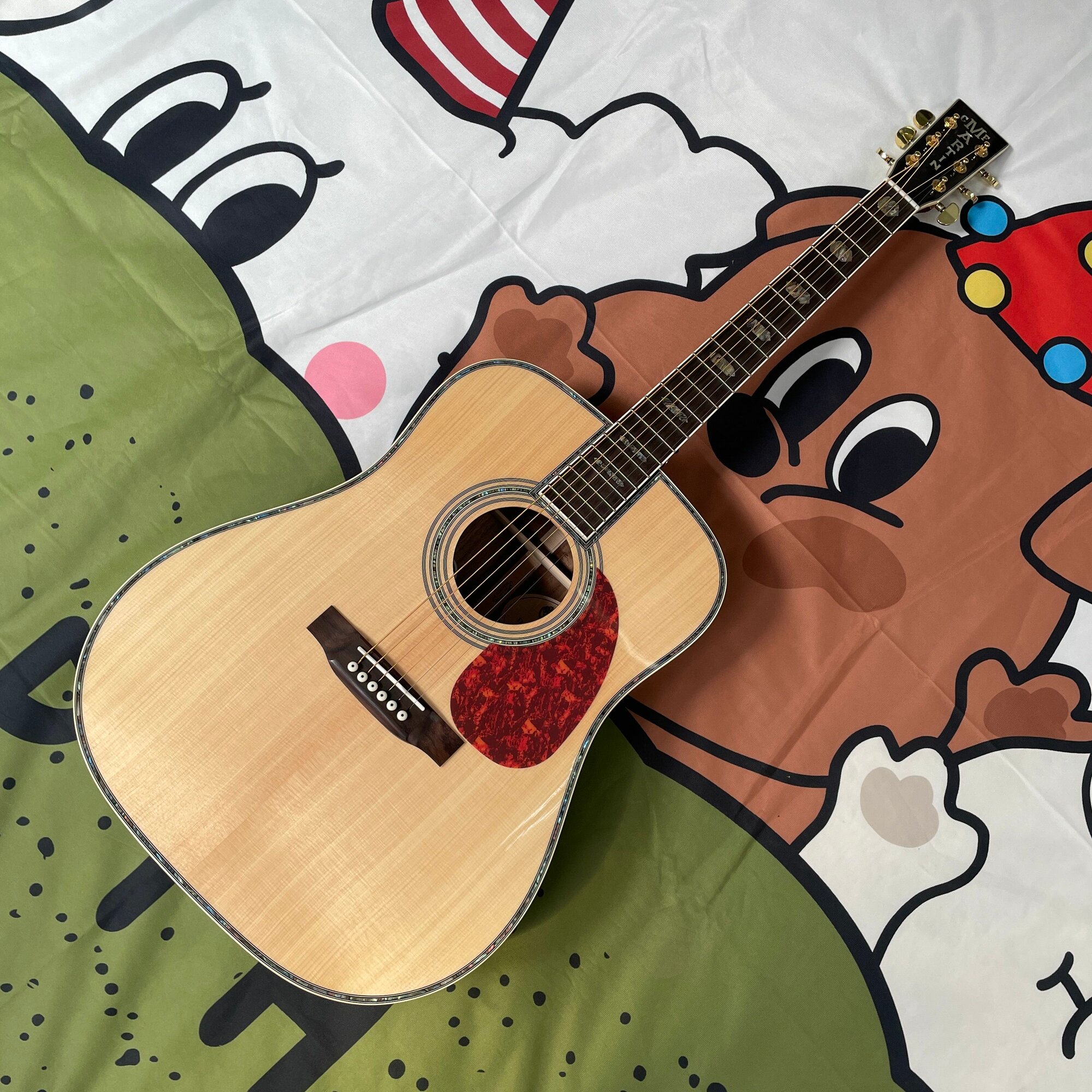 Акустическая гитара, деревянная гитара Marti D45