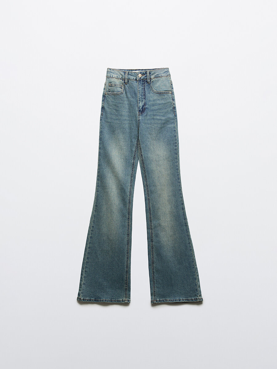 Джинсы клеш woman rock 