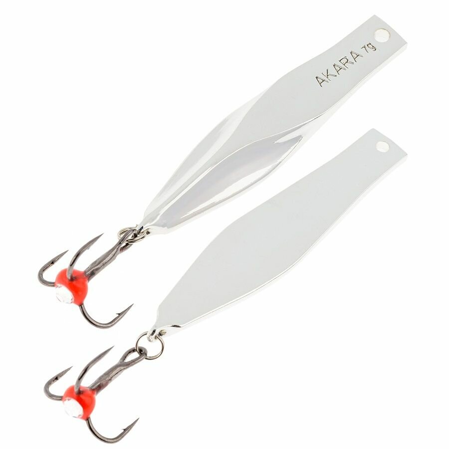 Блесна зимняя AKARA TOURNAMENT ICE STIK ( 8гр/SIL ATI-ST-60-SIL)