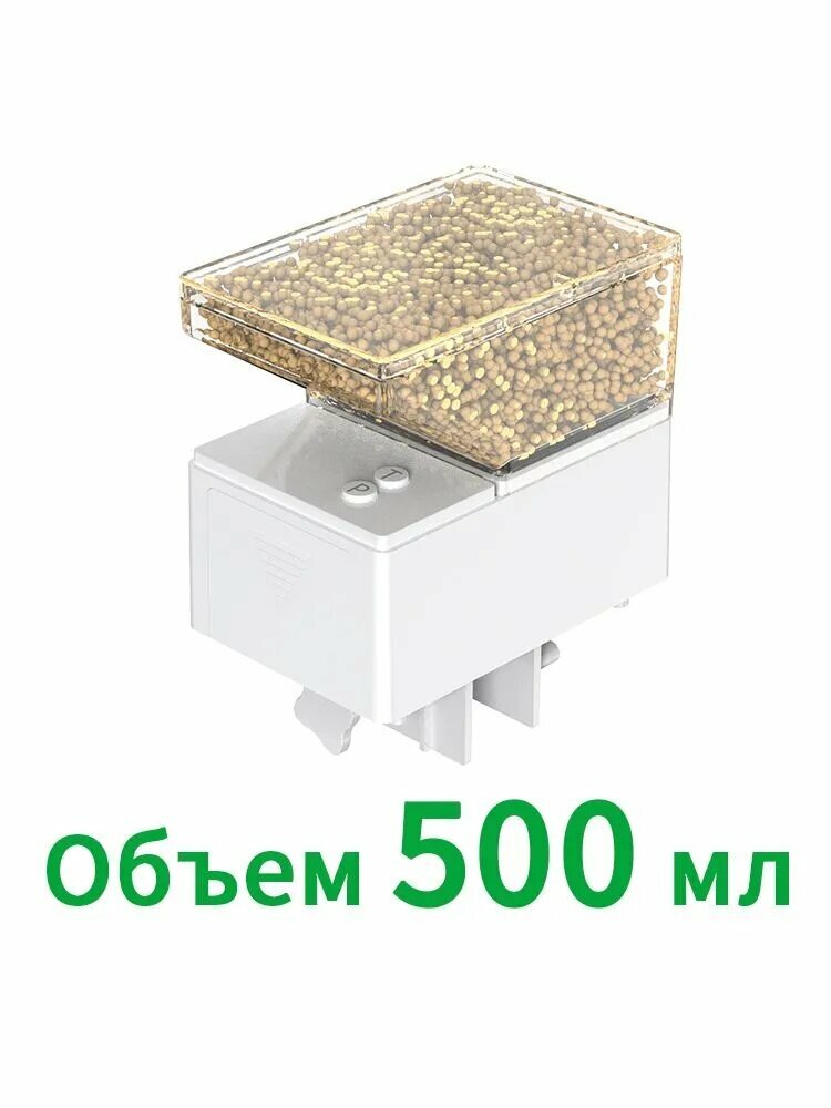 Автокормушка умная, маленькая, с таймером для аквариумных рыб, работающая на батарейках, с возможностью расширения