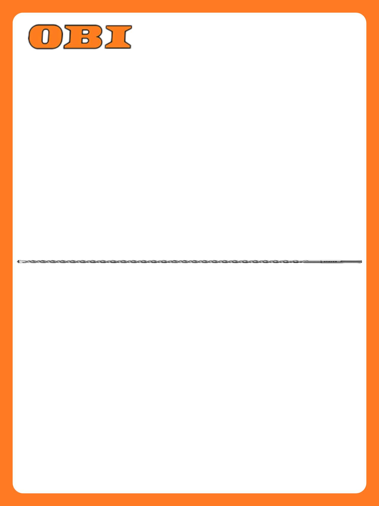 Бур STAYER PROFESSIONAL 2930-310-08, SDS-plus, для бетона, камня, кирпича, 8x310 мм