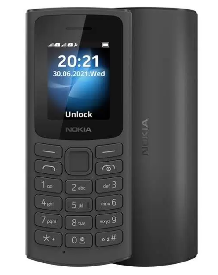 Мобильный телефон NOKIA 105 TA-1569 Charcoal