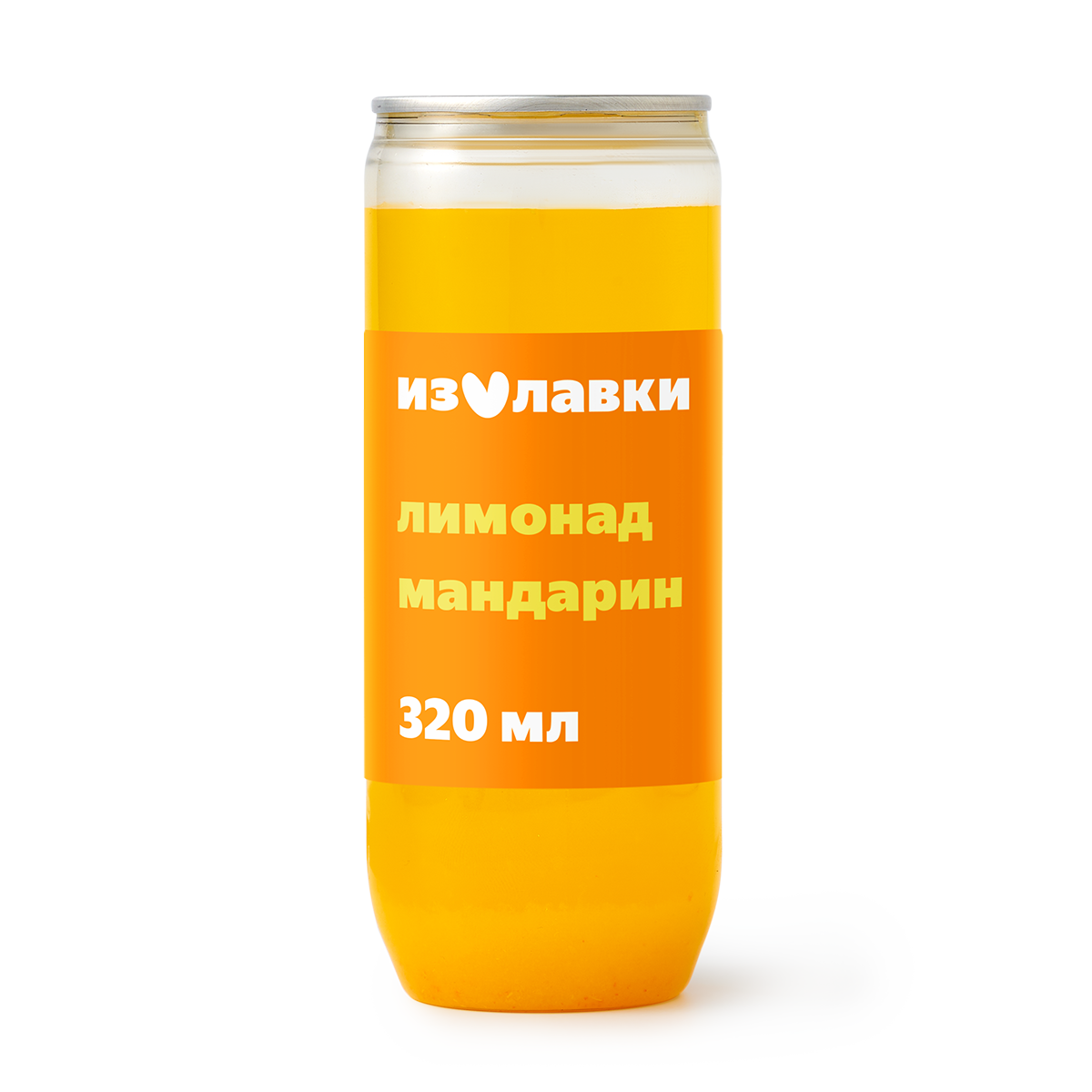 Лимонад "Из Лавки" мандарин, среднегазированный, объем 320 мл