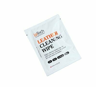 LeTech Салфетка для чистки кожи Leather Cleaning Wipe 1шт