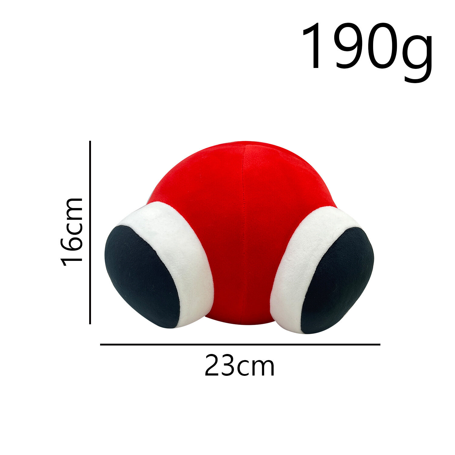 Радуга Друзья Rainbow Friends Chapter 2 глотка водяного монстра динозавра плюшевая игрушка глаза голова Красная