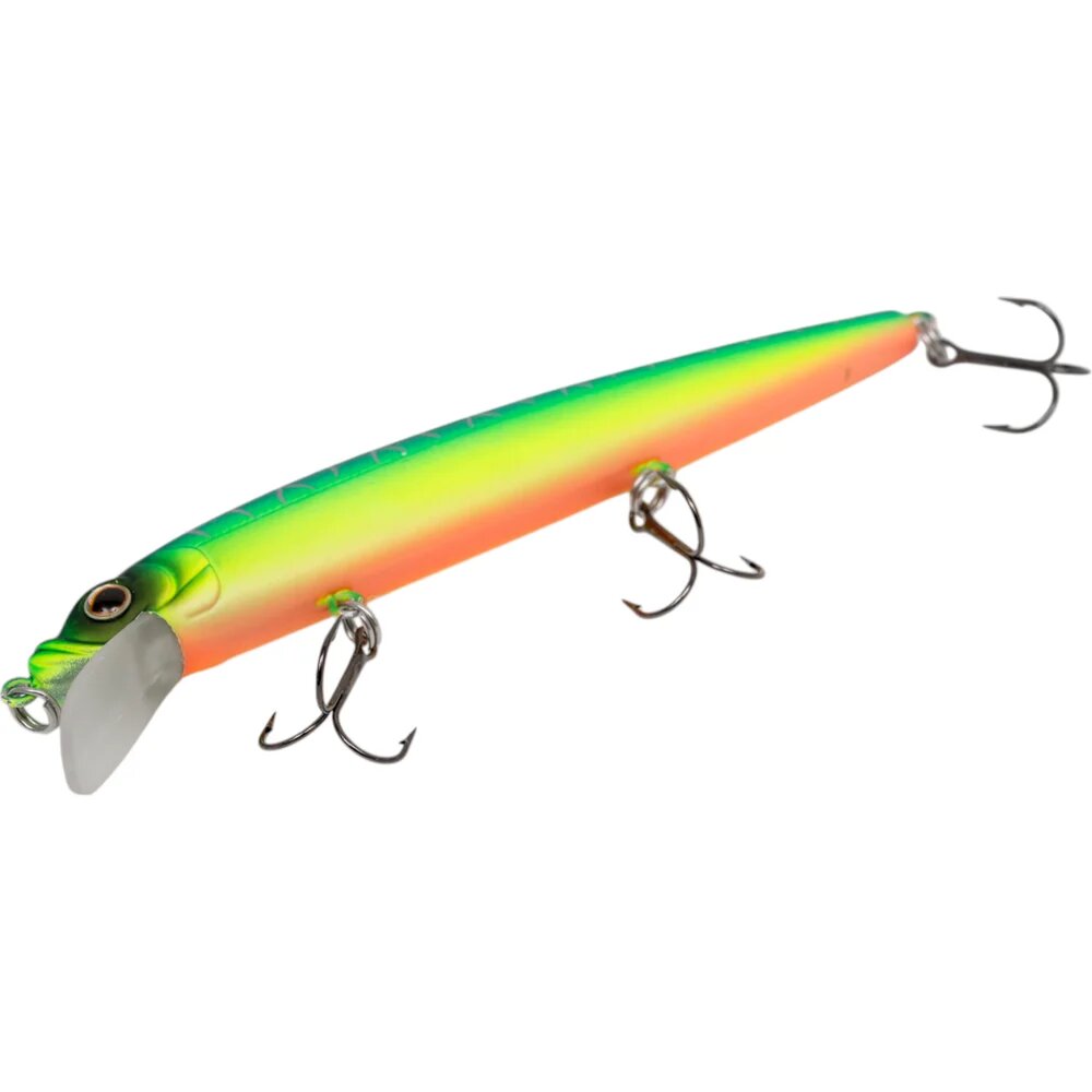 Воблер Strike Pro Alpha Minnow 115 цвет: A223S-RP Pearl Mat Tiger EG-033FA223S-RP — фото 1