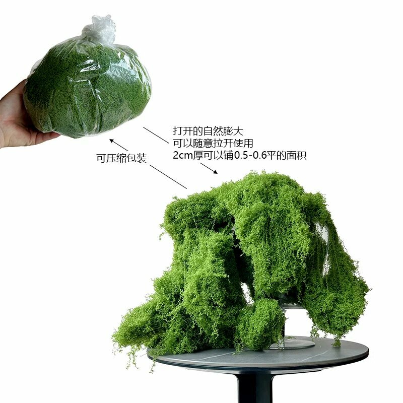 Искусственный вечнозеленый мх: блок, зеленая стена, имитация газона, декор для дома, ландшафтный дизайн в стиле Дзен,