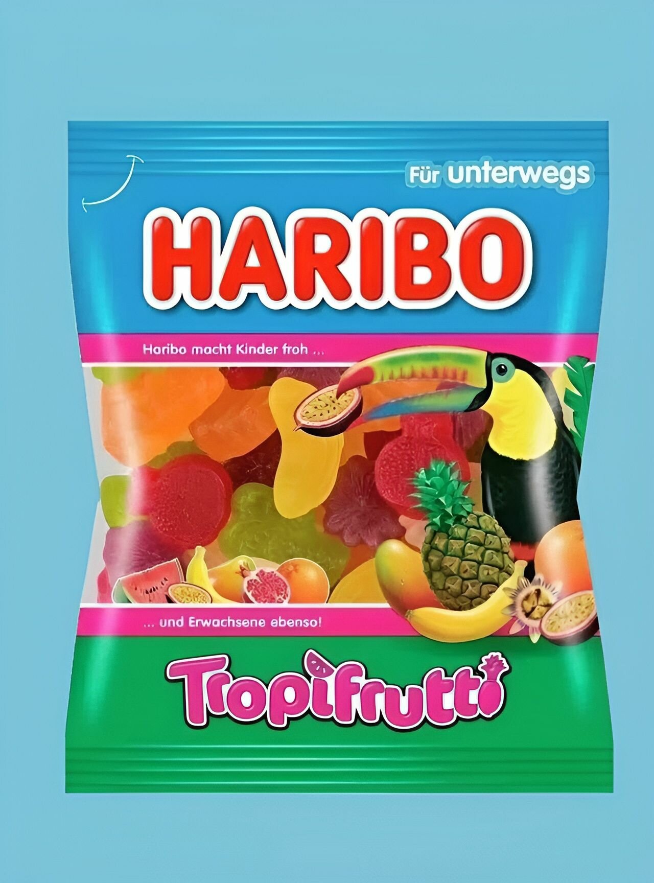 Жевательный мармелад HARIBO Tropifrutti 100г.