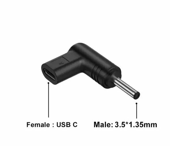 USB C PD к DC разъему питания Универсальный 5V 9V 12V 15V 19V Type C к DC разъему, адаптер зарядки, конвертер для маршрутизатора, планшета, вентилятора