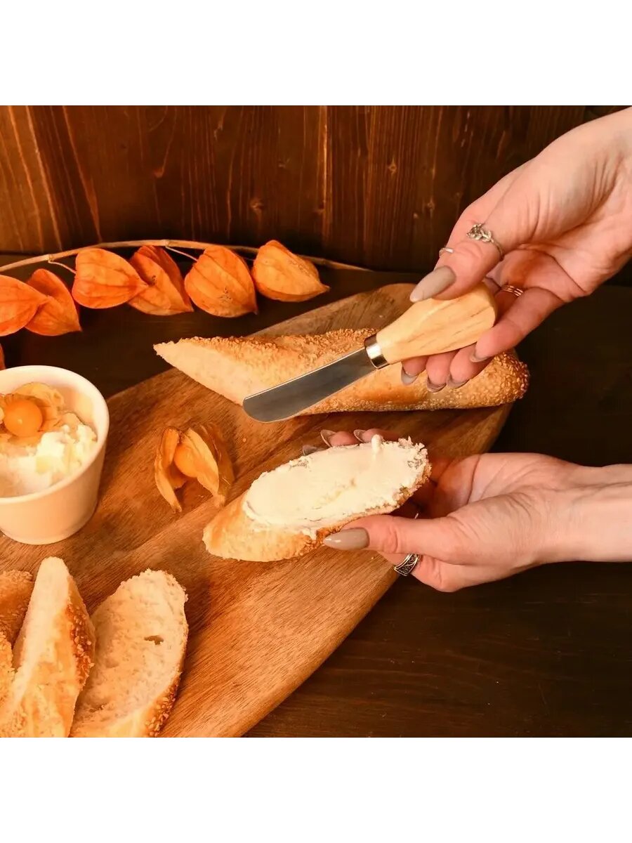 Уникальный нож для сыра и масла в стиле кантри
