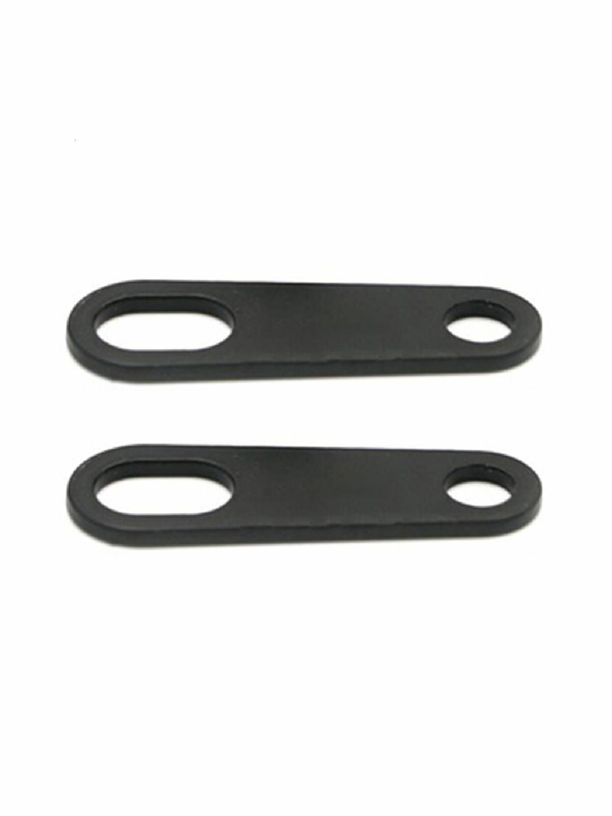 Демпфер для снегохода, Держатель фонаря мотоцикла универсальный кронштейн амортизатора передняя вилка зажим для ушей-B-черный