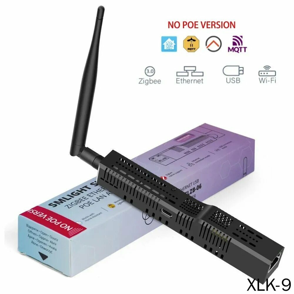 Xiaomi YouPin SMLIGHT SLZB-06 POE-free Zigbee 3.0 для Ethernet, USB и WiFi шлюза