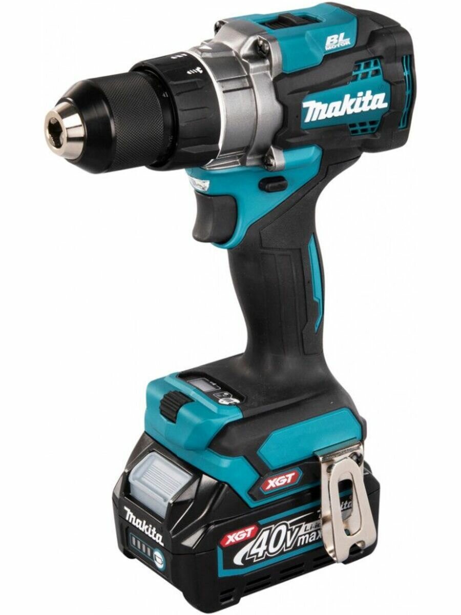 Аккумуляторная дрель-шуруповерт Makita XGT BL, 40В, DF001GD201