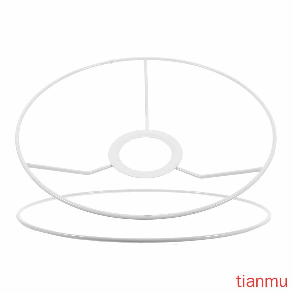 Металлический Кольцевой Каркас, Для Лампового Абажура, Из Железа, 1 Пара