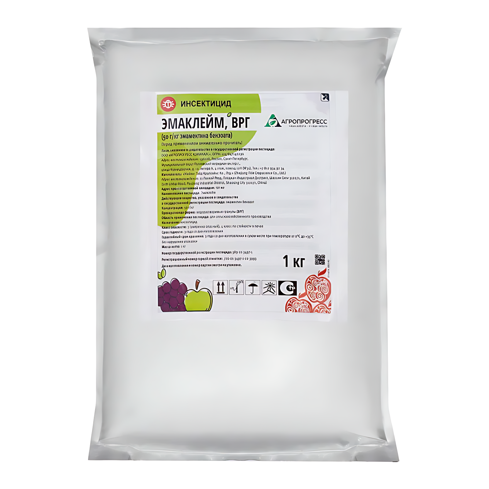 Эмаклэйм, ВРГ 1кг, трансламинарный контактно-кишечный инсектицид