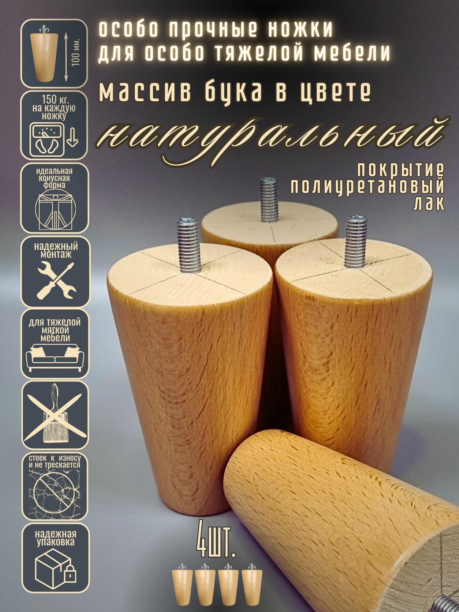 Ножка для мебели
