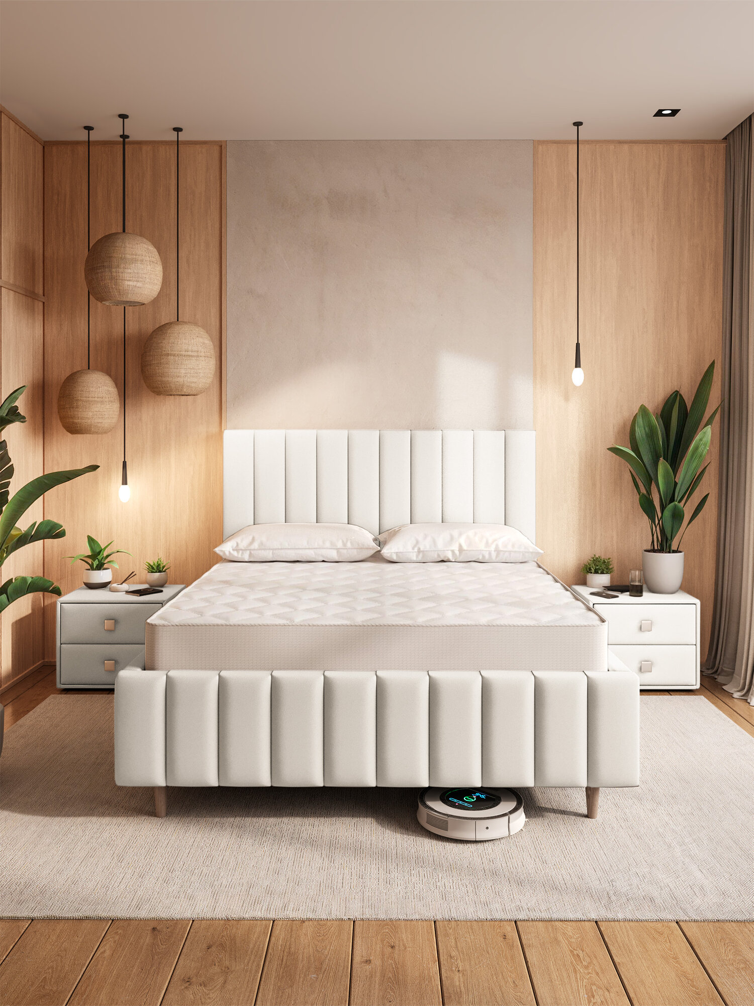 Кровать двуспальная 160х200 с подъемным механизмом, Ницца с мягким изголовьем для дома и спальни, ортопедическое основание, ящик для белья