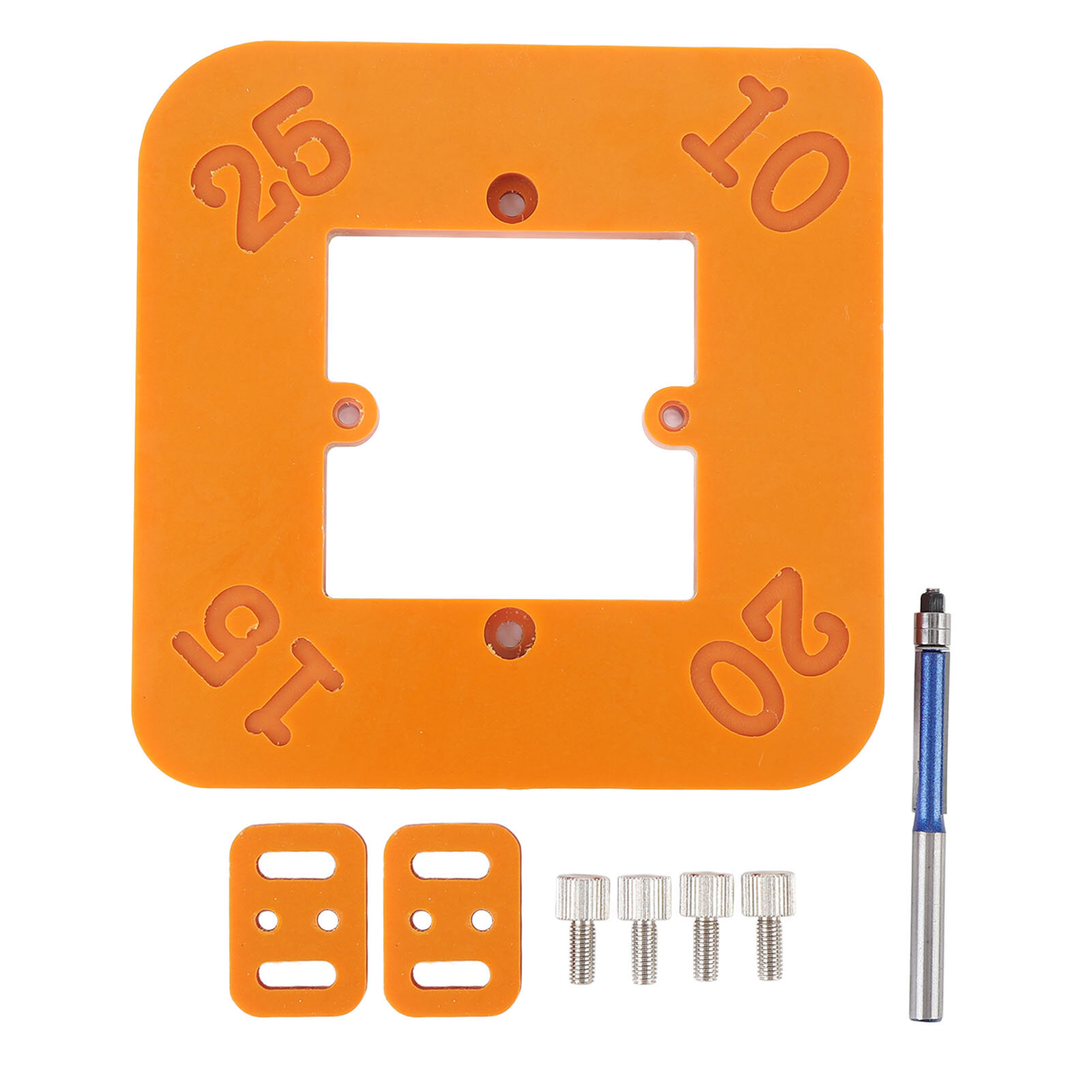 Шаблон для закругления углов R10 R15 R20 R25 4 в 1 Фрезерный станок для деревообработки