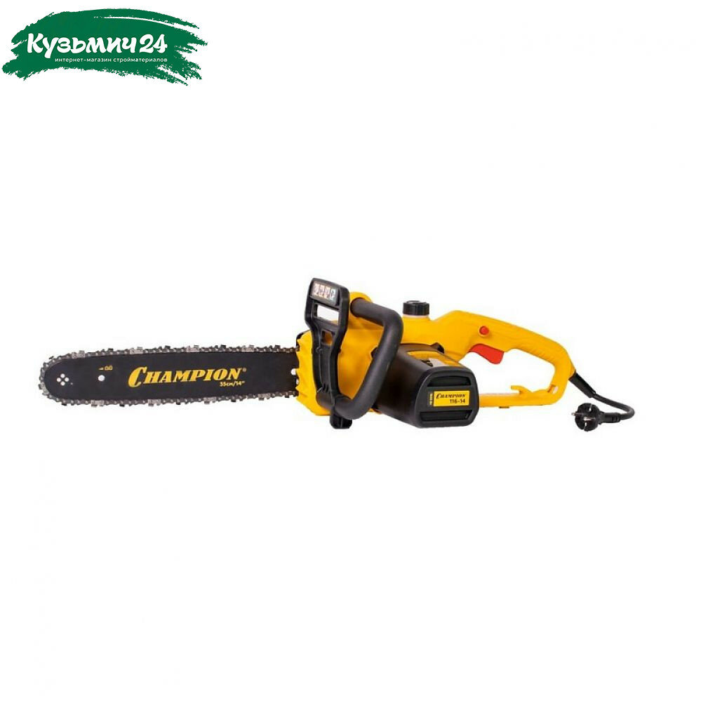Электрическая пила Champion 116-14, 1,6 кВт 3,14 кг 3/8-1.3-52