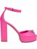 Туфли Valentino Open-toe platform pumps, размер 39, розовый