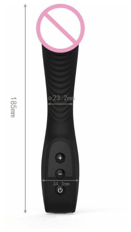 Вибратор Vibrator with 10 Strong Vibration Modes Waterproof Beginner