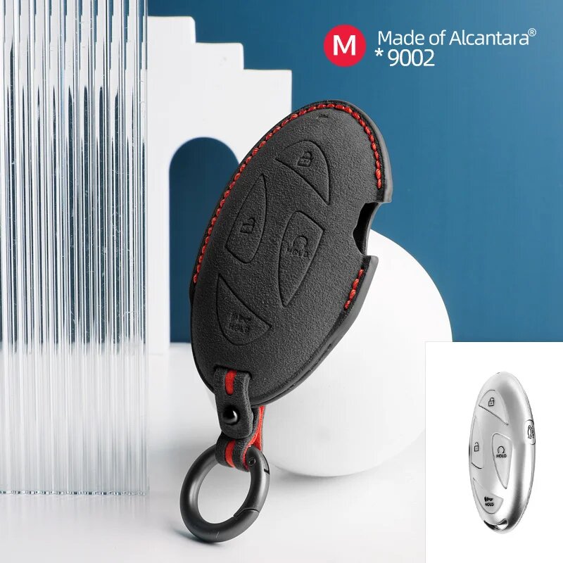 5 кнопок, автомобильный брелок, замшевый Чехол для автомобильного ключа Hyundai greatgn7 Kona Ev M10
