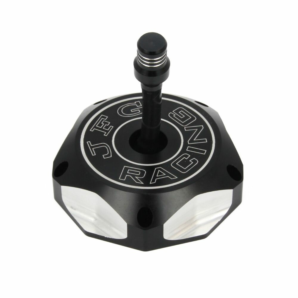 Крышка бензобака мотоциклетная алюминиевая ЧПУ для Honda CR/CRF/XR, Yamaha TTR/Raptor 50-700cc (1987-2022) Чёрный