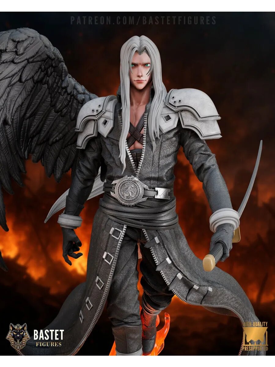 Коллекционная фигурка Sephiroth Final Fantasy 20 см