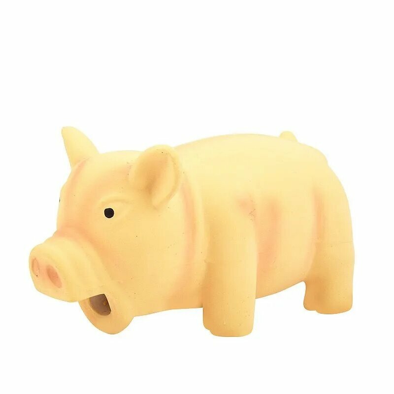 Игрушка для собак из латекса "Поросенок хрюкающий", 160мм