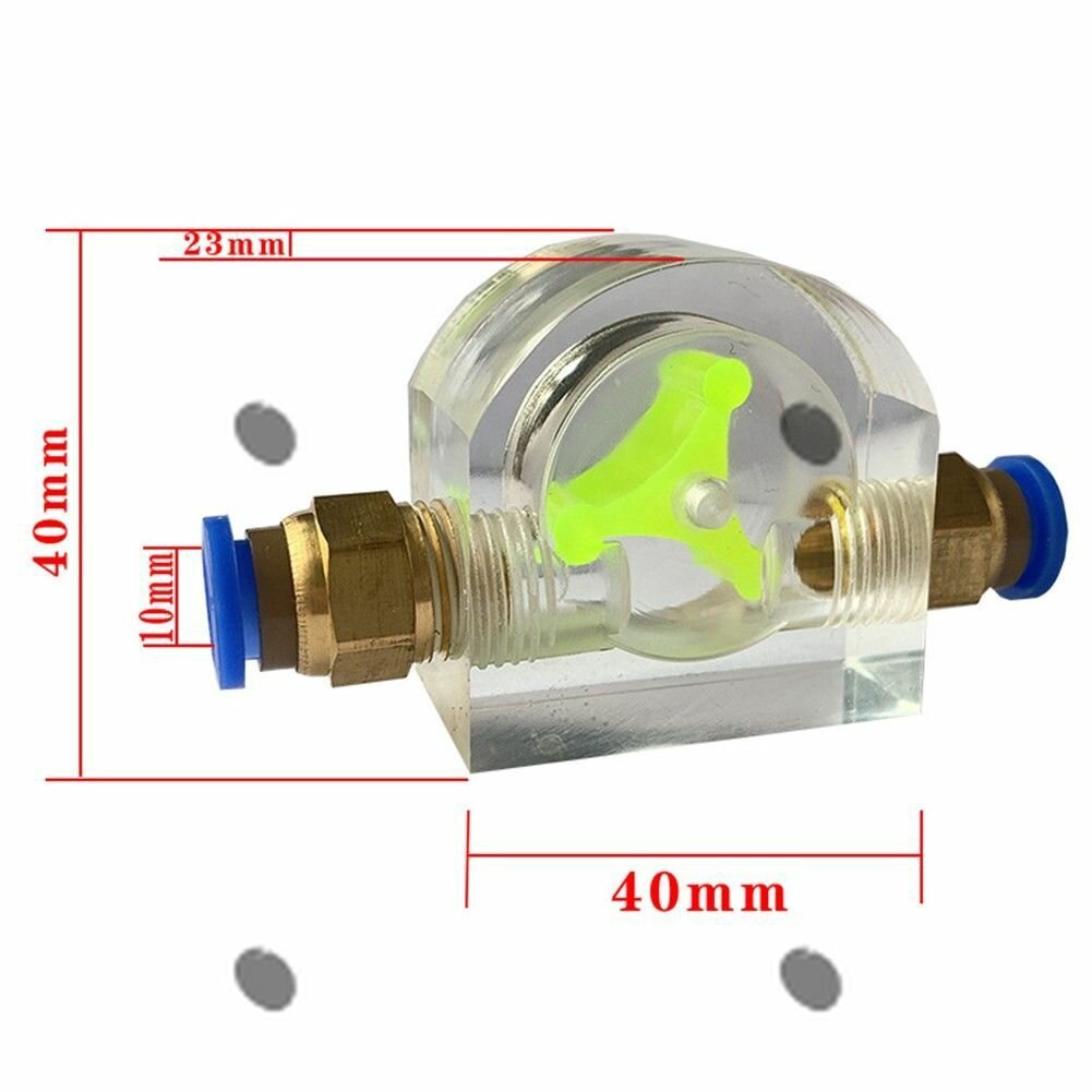 Индикатор потока воды, гравировка, шпиндельный двигатель, водяное охлаждение, наблюдатель, расходомер воды