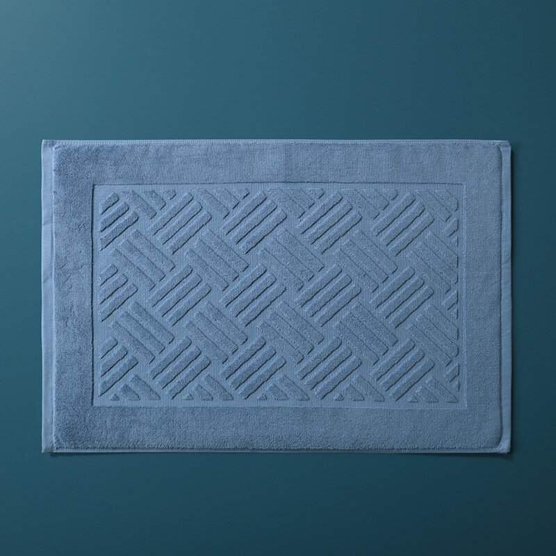 Пять полотенец для пола отеля, чистый хлопок, нескользящий коврик для ванной, утолщенный, впитывающий, полотенце для ног, оптовая продажа для дома