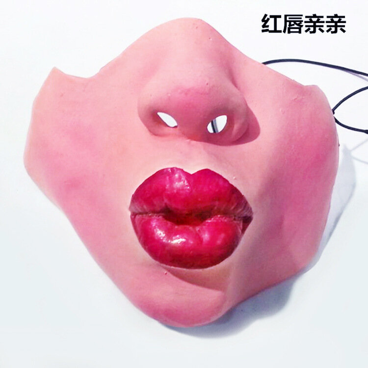 Собачка срывает маску, уморительная маска, трясущаяся губа, хохотун, хохотун