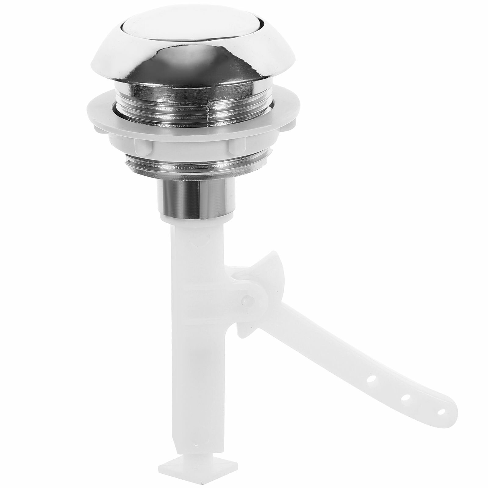 Прочная однокнопочная кнопка для сливного бачка с гладкой поверхностью для унитаза