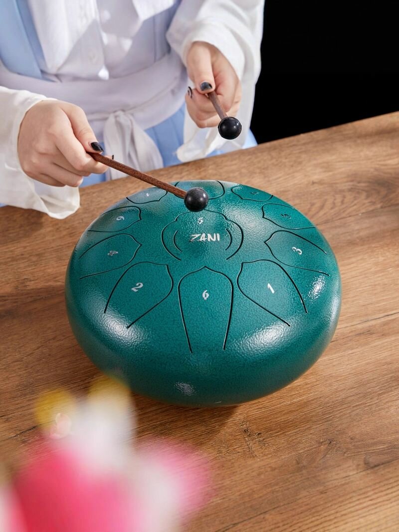 Китайский поющий барабан 11 нот инструмент для релаксации