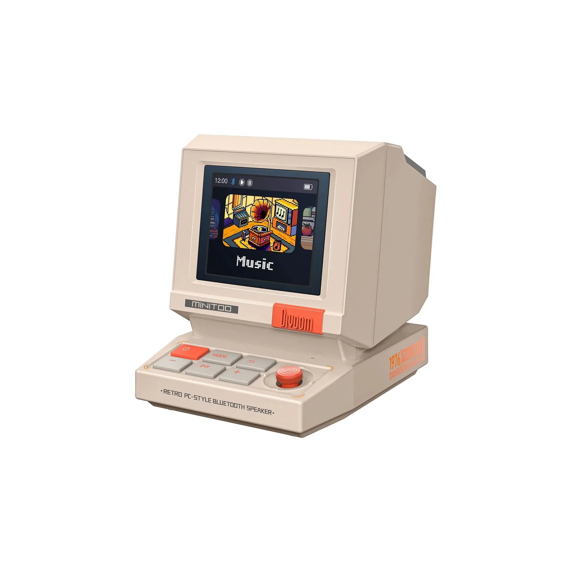 Акустика Divoom MiniToo портативная, беспроводная, мощность 5 Вт, бежевый