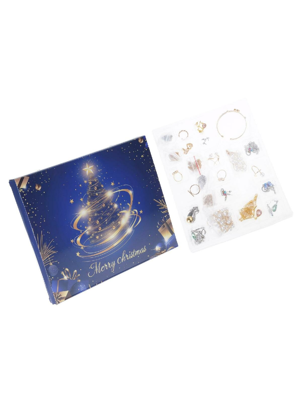 Адвент-календарь на 2025 год, 24 дня на украшения-сюрпризы, адвент-календарь