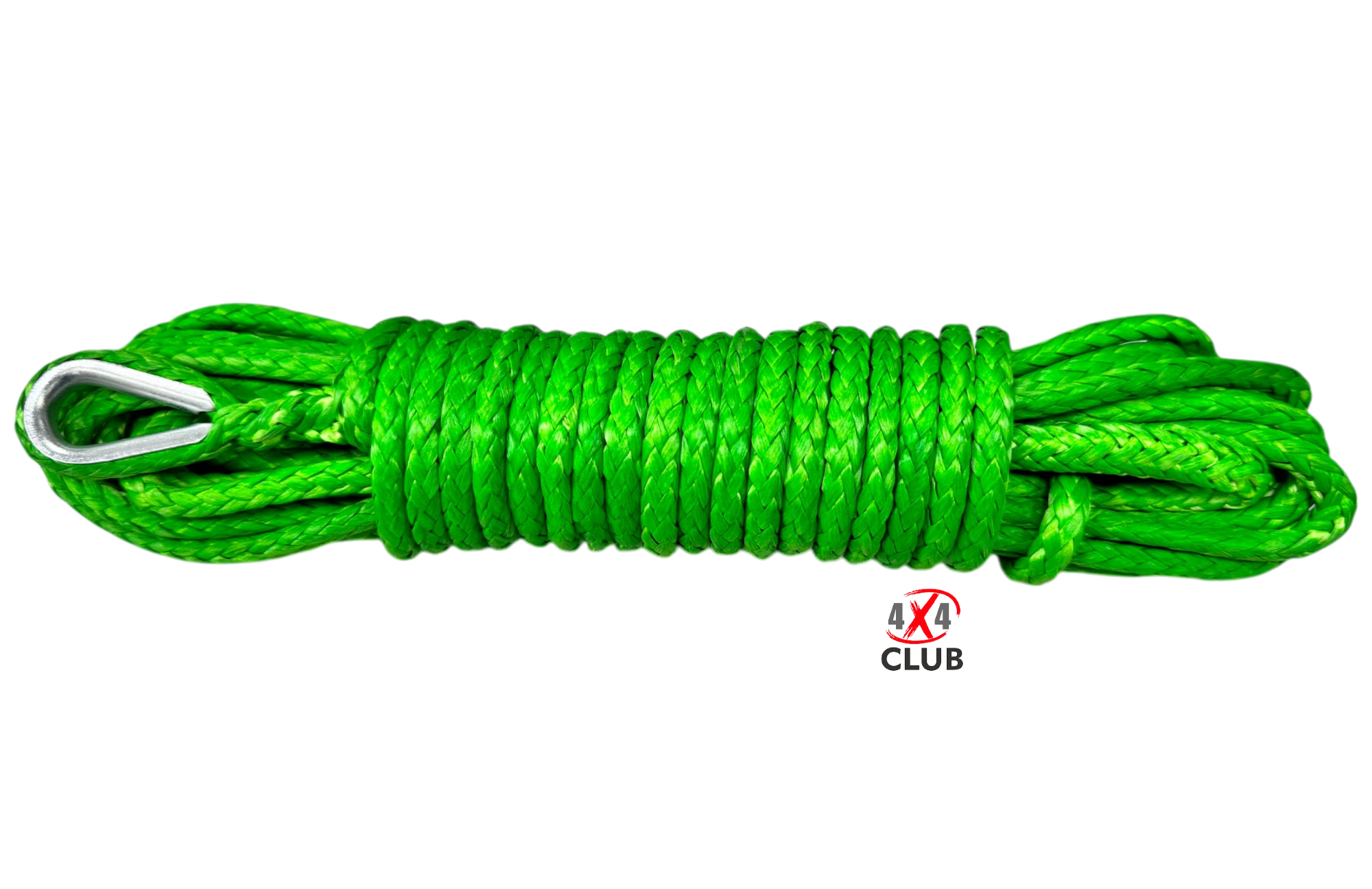 Трос лебедки синтетический "XLrope" 5 мм 15 метров, 2200 кг, синий