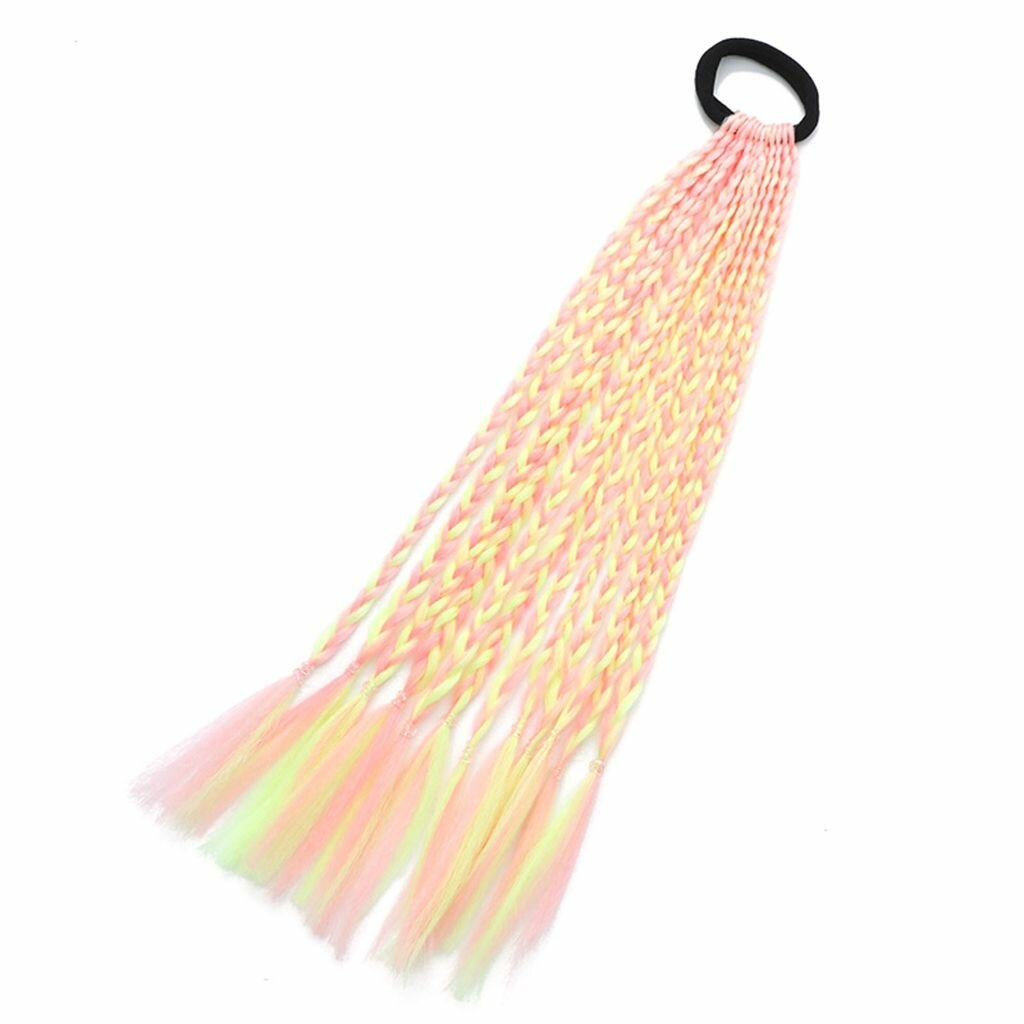 (1) Разноцветная градиентная коса