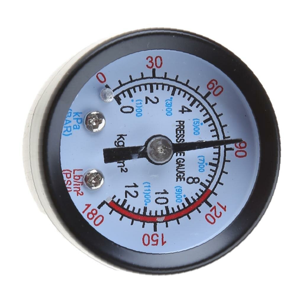 Манометр для воздушного компрессора 0-180PSI 0-12Bar