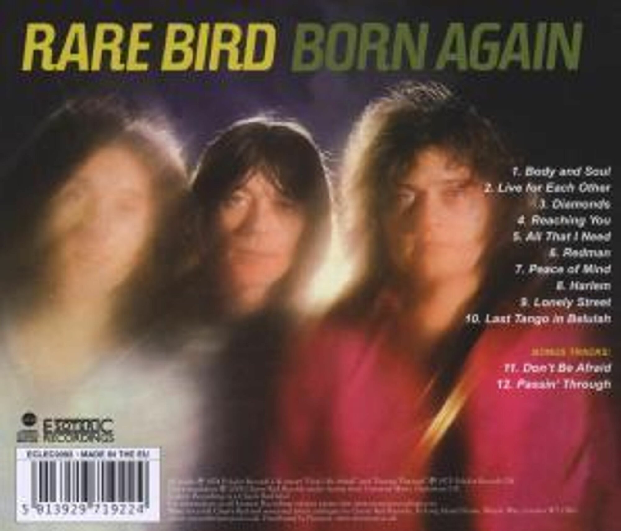 Компакт-диск RARE BIRD - Born Again (Expanded+Remastert) (1 CD) — фото 1