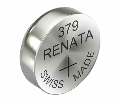 Renata Батарейка форм-фактор 379 SR521, напряжение 1.55v Silver 1шт