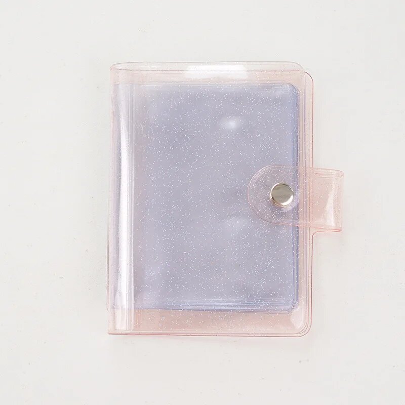 Милый мини-альбом для фотографий, 32 фото, цвет желе, фотоальбом для 2,5x3,5 дюймов Mini Fuji Instax и мини-фотоальбом с визитницей