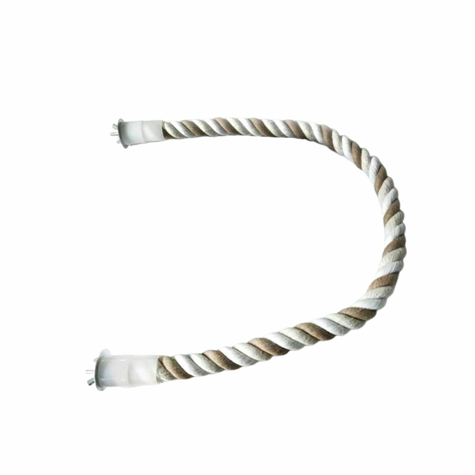 Гибкий канат-жердочка для попугаев и птиц 60 см, жевательная игрушка для лазания и игр в клетке, снижает скуку