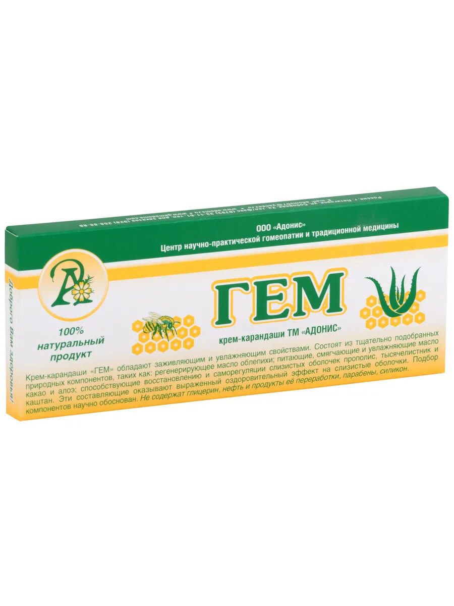 Средство для интимной гигиены Гем крем-карандаш 10 доз