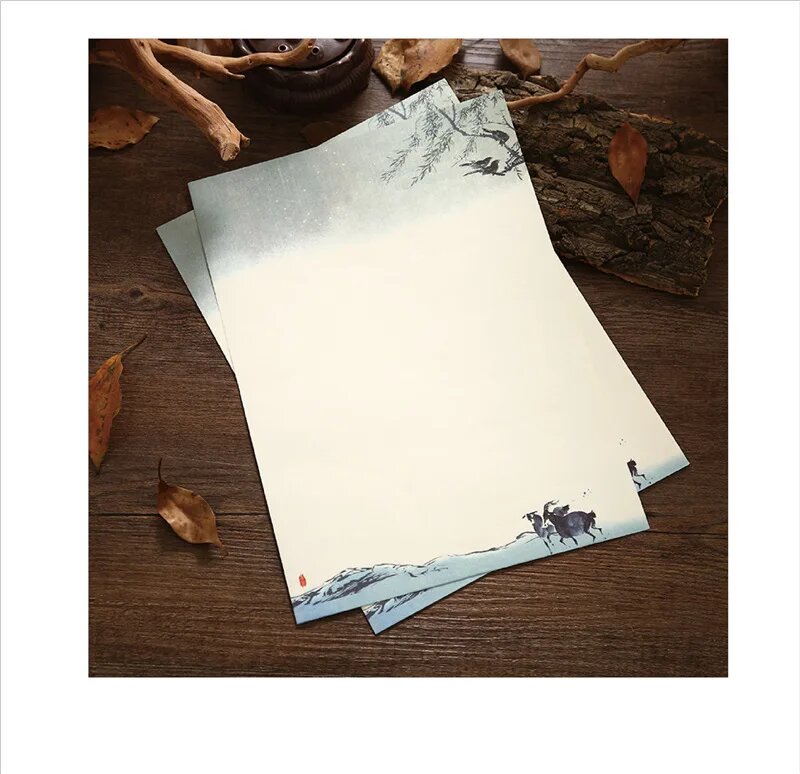 Бумажные письма в китайском стиле fr4333 5