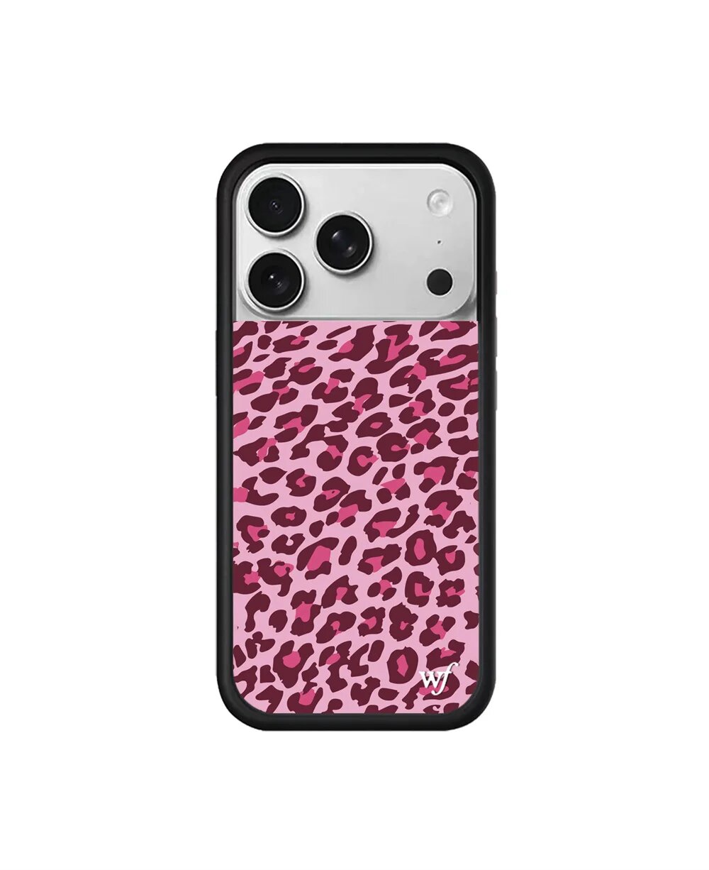 Новый чехол для телефона Wildflower Leopard Cherry для iPhone 17 Pro Max 16 Plus 17 Air 12 13 14 15 16, защитный чехол с 3D WF Cartoon Cove