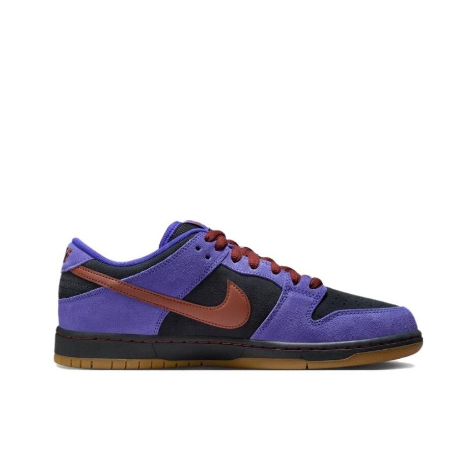 Кроссовки NIKE Dunk SB, размер EU 40 стопа (25CM), фиолетовый/черный — фото 1