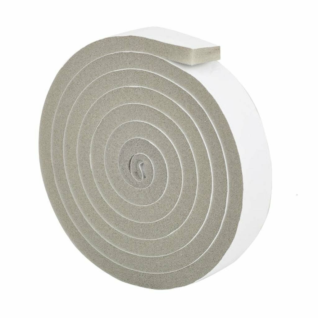 Уплотнительные поролоновые полосы для дверей и окон, Серый - 1M